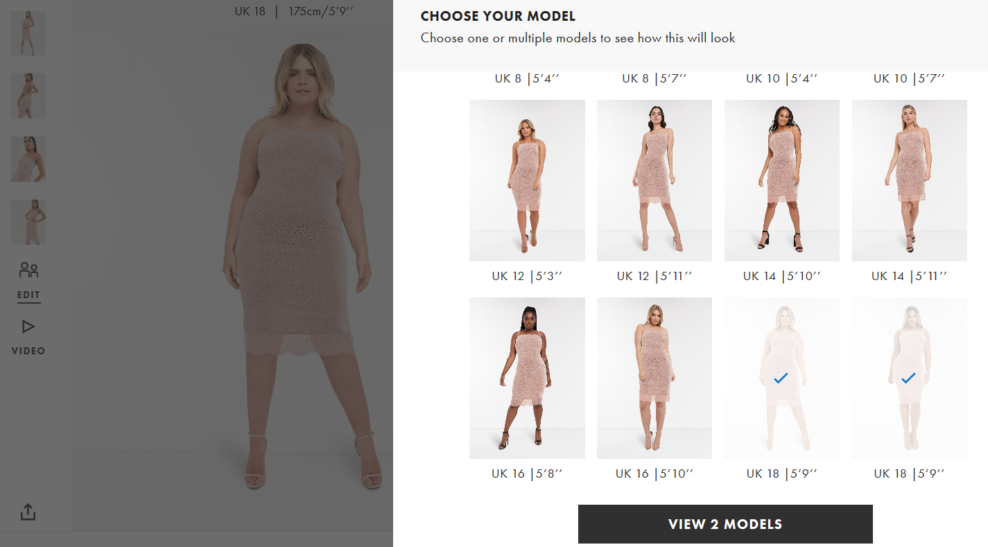 Asos lance une application en réalité augmentée pour chaque morphologie ...